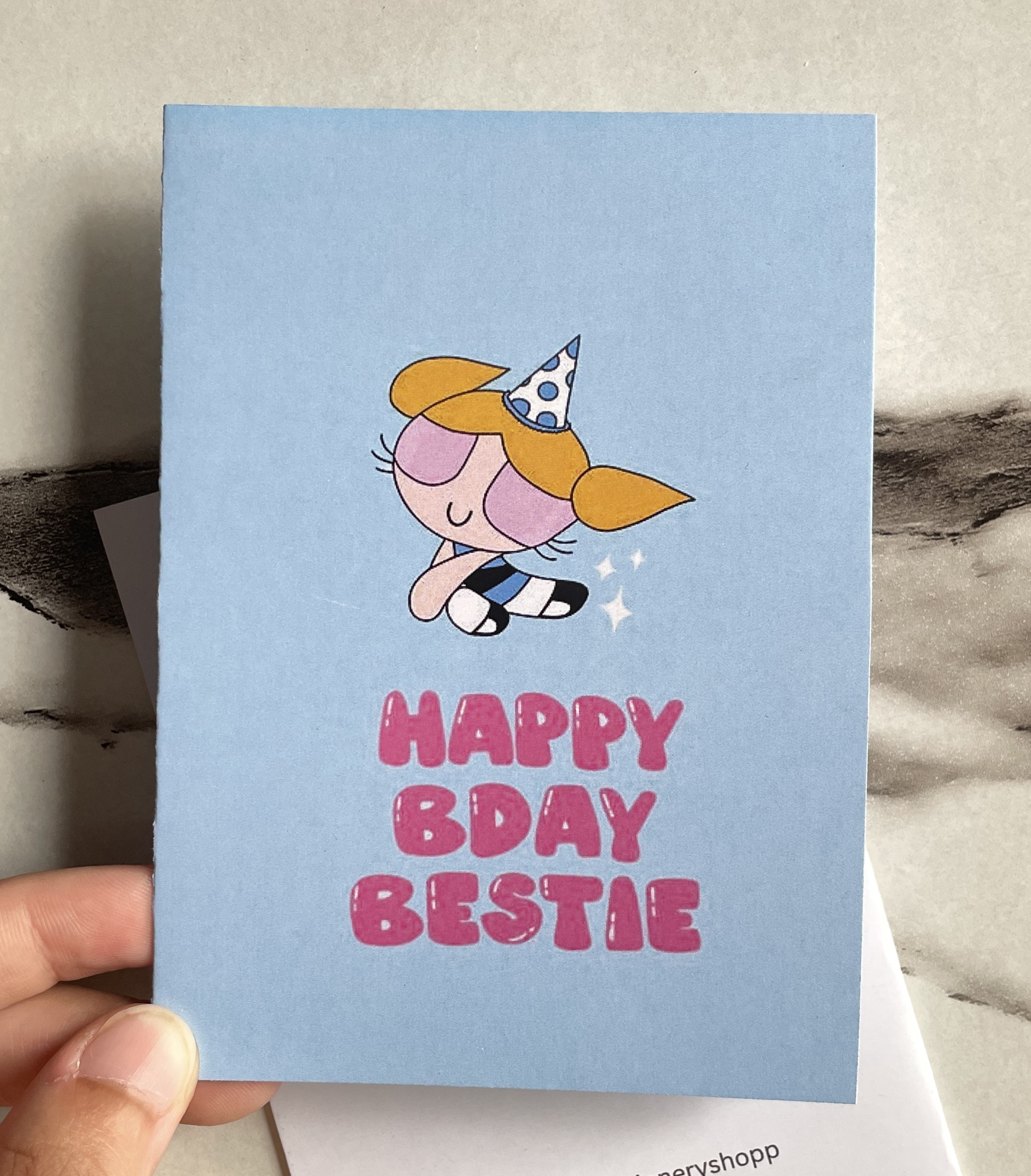 Happy Birthday Bestie - Post Card - KXM Pakistan